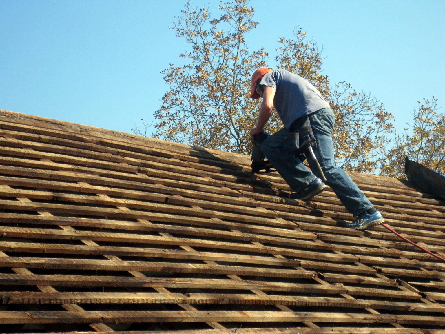 Replacing the Barn Roof – Dreibelbis Farm